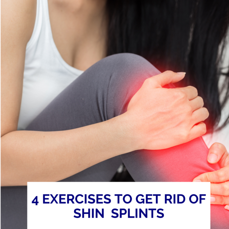 How to Get Rid of Shin Splints with 4 Exercises | Yoga For Shin Splints